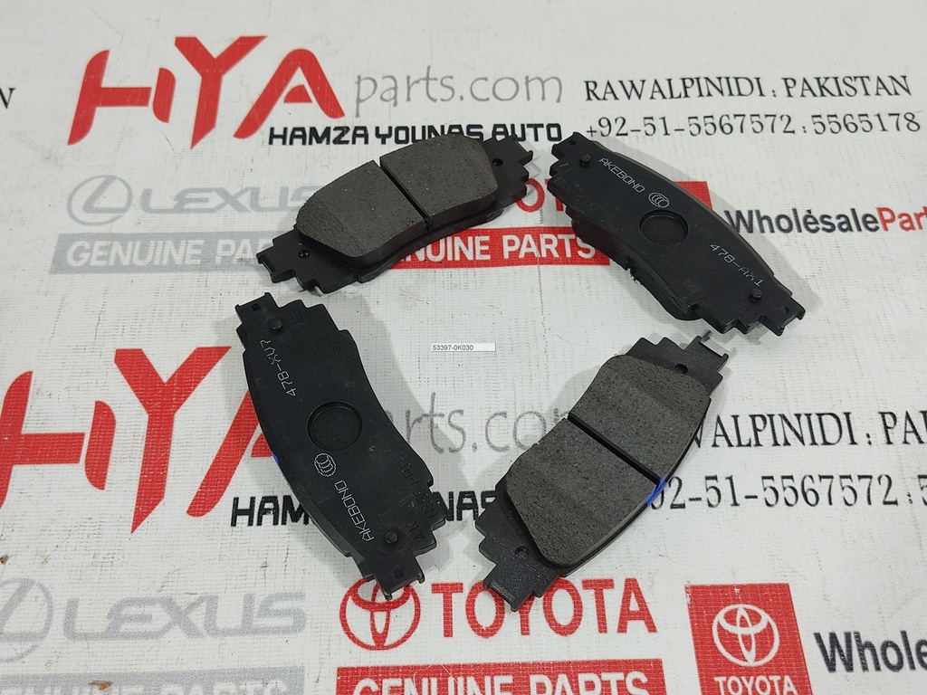 PAD KIT, DISC BRAKE, REAR | H Y A parts